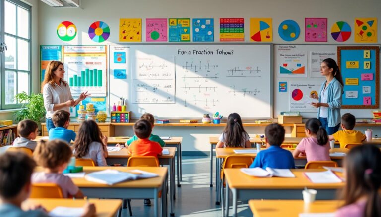 Les différents types de tableaux de fraction et leurs usages en classe