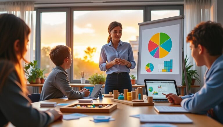 Les différents types de tableaux de fraction et leurs usages en classe