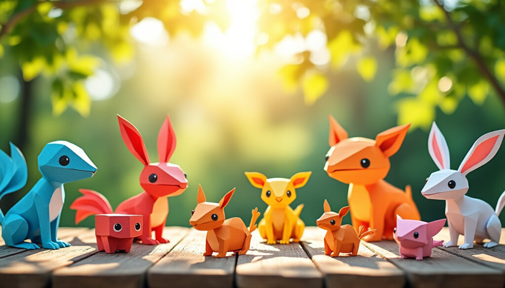 Un guide complet pour réaliser un Paper toy : patron simple et amusant